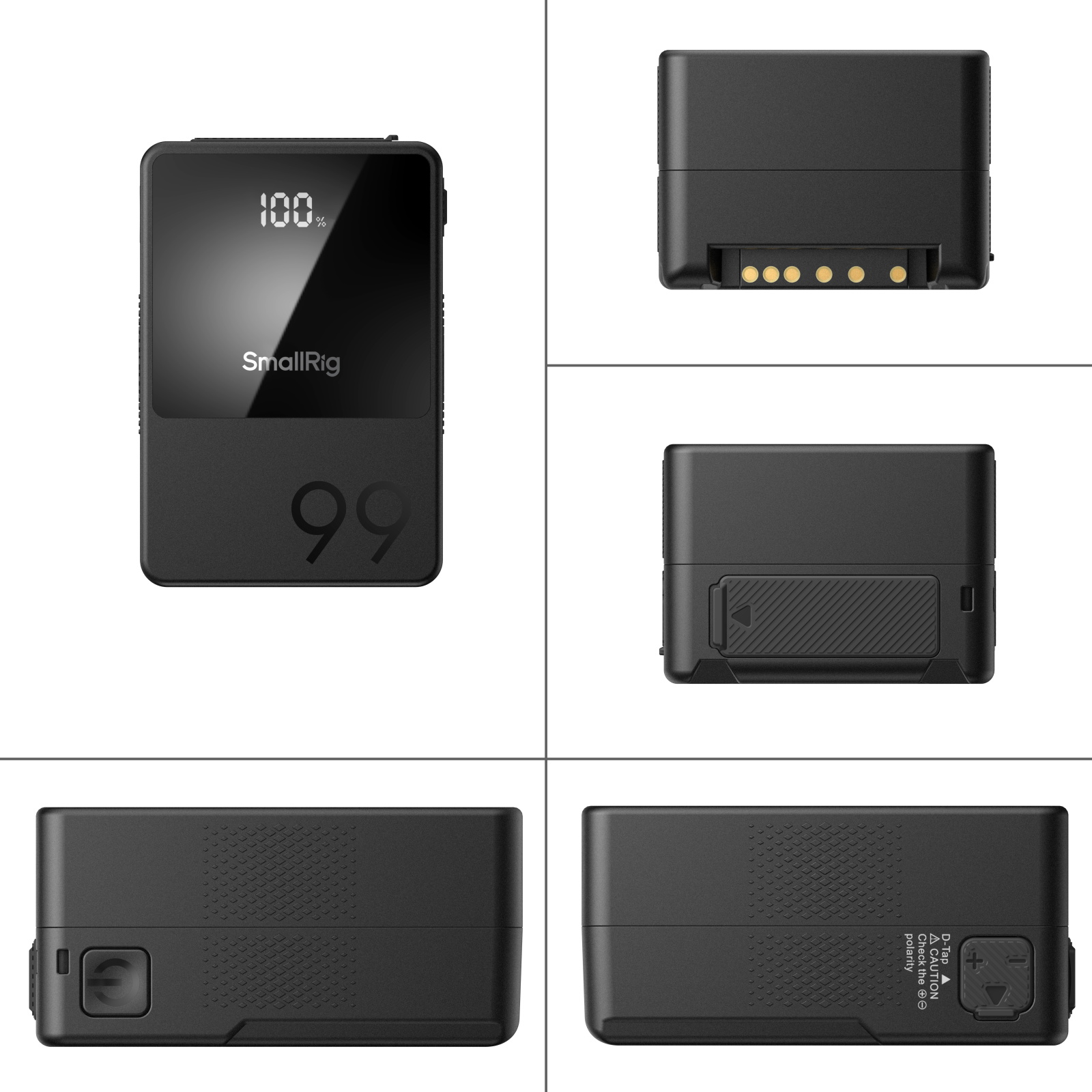 VB99 Mini V-Mount Battery | 100W Fast Charge | SmallRig